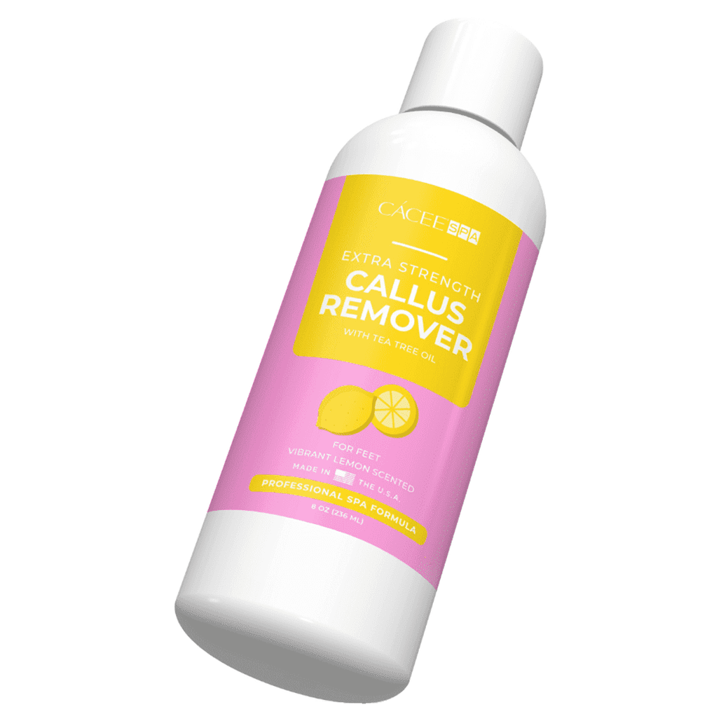 Cacee 8oz Foot Callus Remover, Gel Formula with Tea Tree Oil, Lemon ...