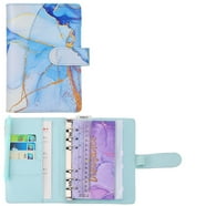 Feiboyy A6 Budget Folders PU Leather Notebook Folders Budget Planner ...