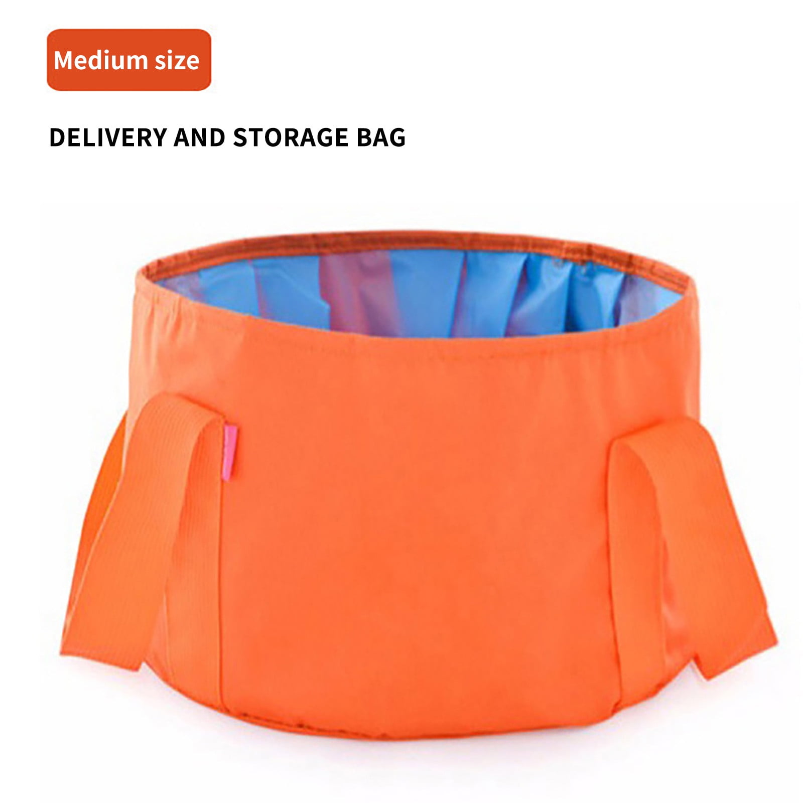 Cacfwgk Folding Basket Foldable Water Basin Foot Soak Bucket Foot soak ...