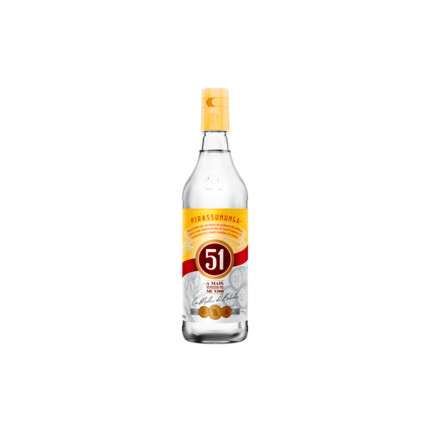 Cachaca 51 Pirassununga Rum, 1 L 40% ABV - Walmart.com