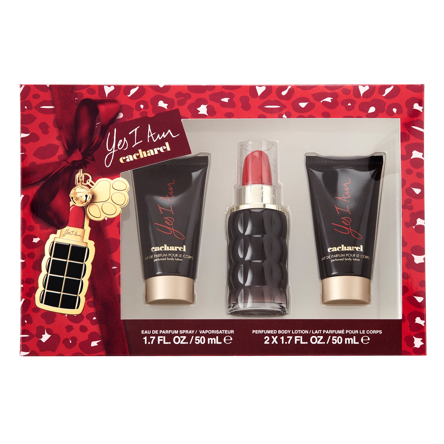 Cacharel Yes I Am Perfume Gift Set for Women, 3 Pieces - Walmart.com
