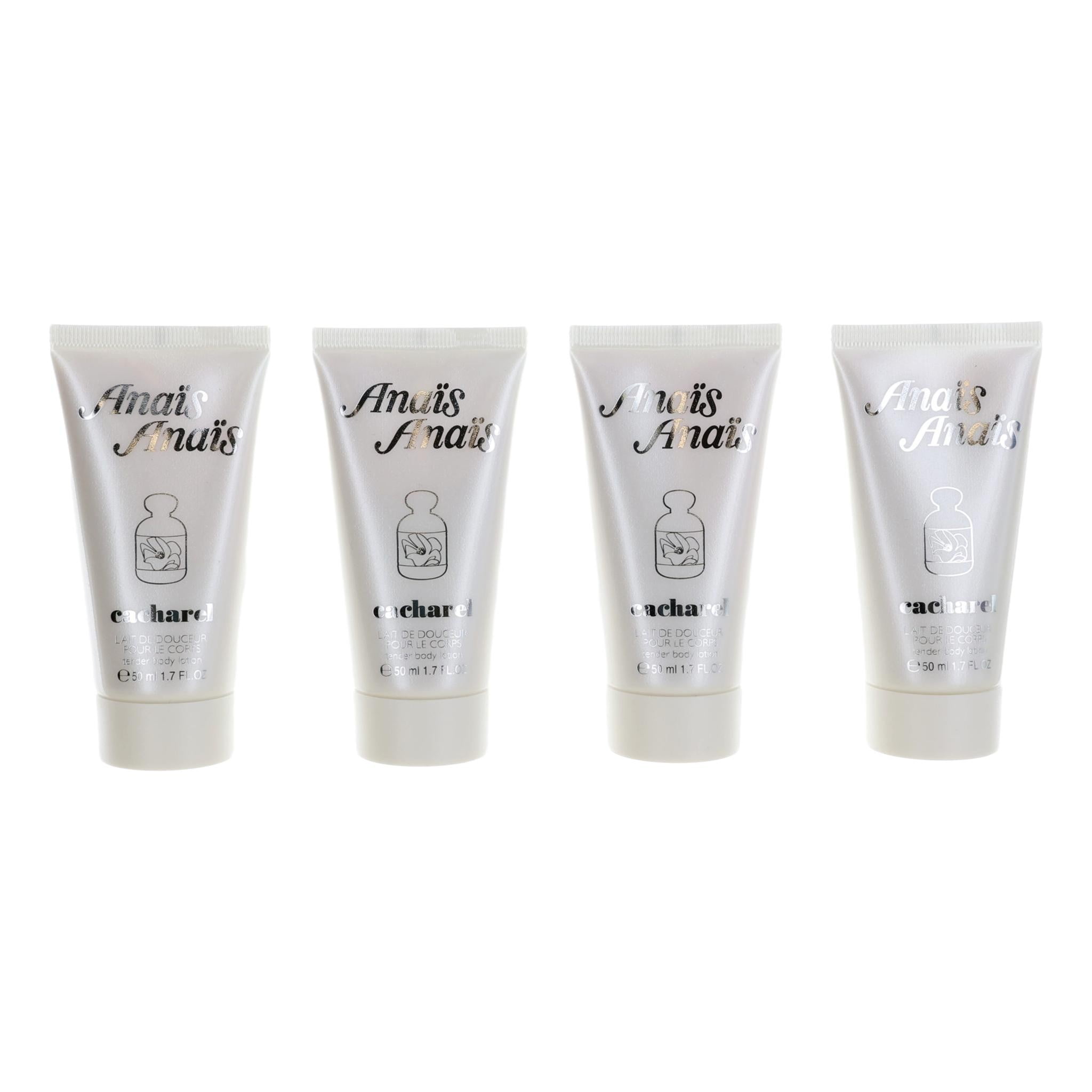 Anais Anais by Cacharel, 4 Pack 1.7oz Body Lotions ( 6.8oz total ...