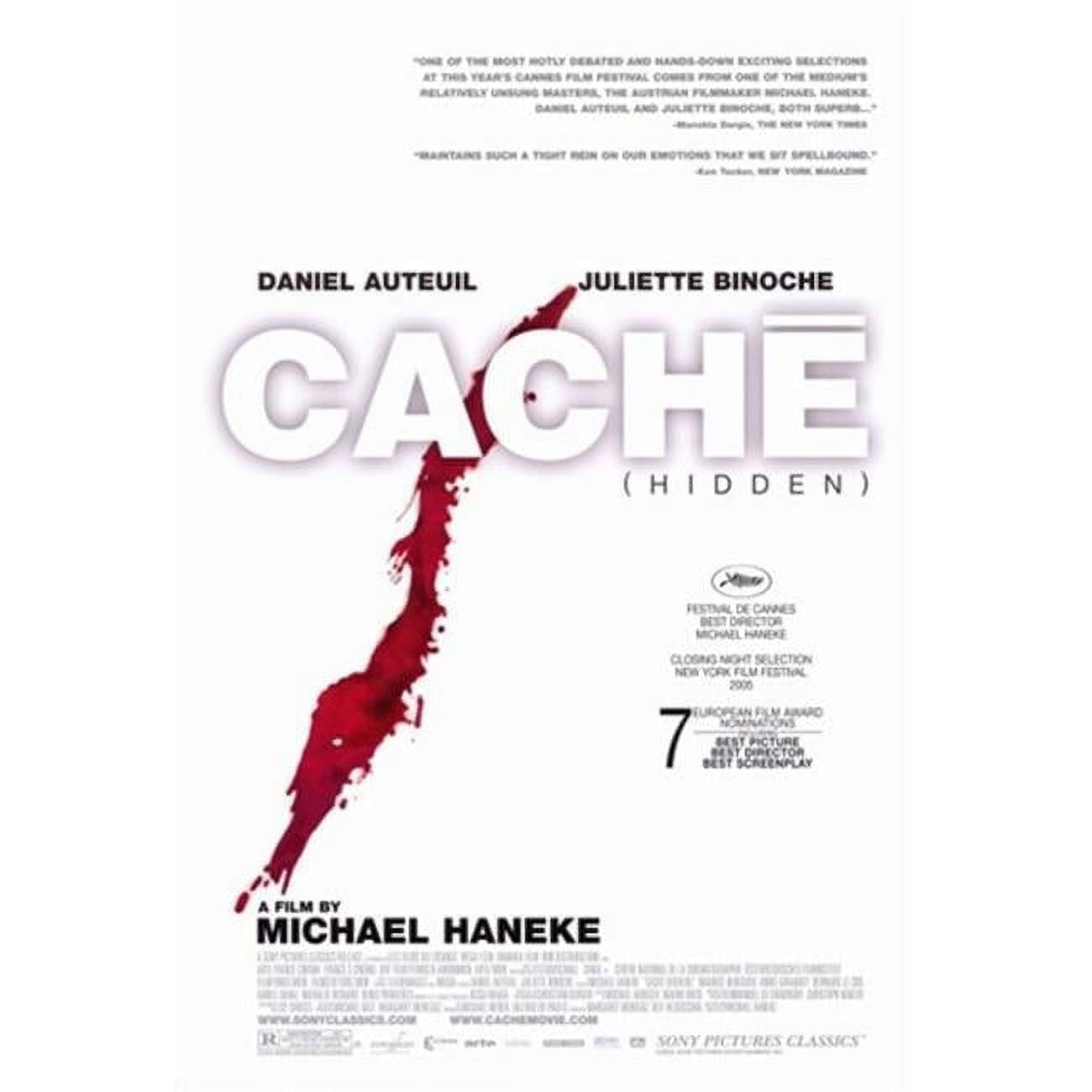 Cache Movie Poster - 11 x 17 in. - Walmart.com