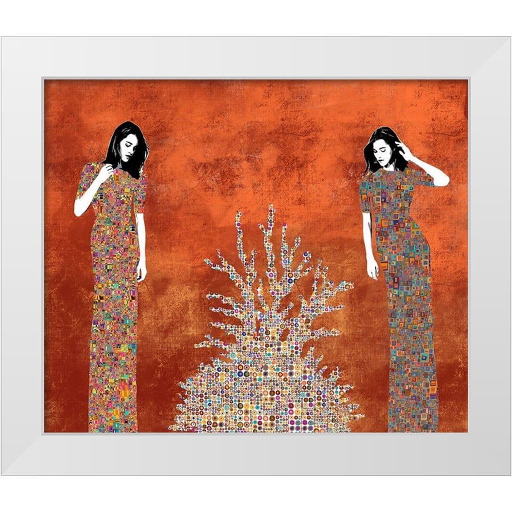 Cacho, Jose 17x15 White Modern Wood Framed Museum Art Print Titled - La ...