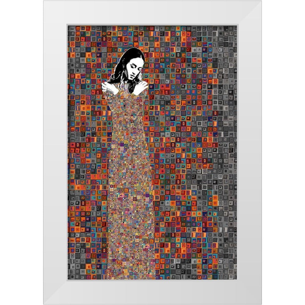 Cacho, Jose 23x32 White Modern Wood Framed Museum Art Print Titled - El ...