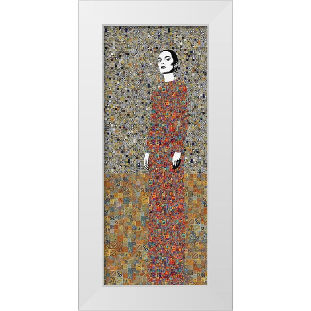 Cacho, Jose 8x14 White Modern Wood Framed Museum Art Print Titled - La ...