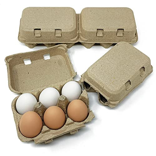Cackle Hatchery 6-Egg Paper Egg Cartons - 120 Pack - Walmart.com