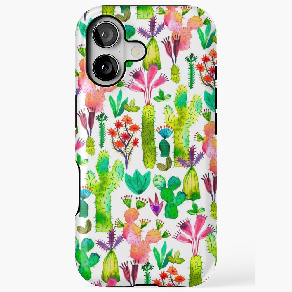 Cacti Garden Succulent Themed Art Compatible Phone Case for iPhone 11-17 Pro Max - Walmart.com