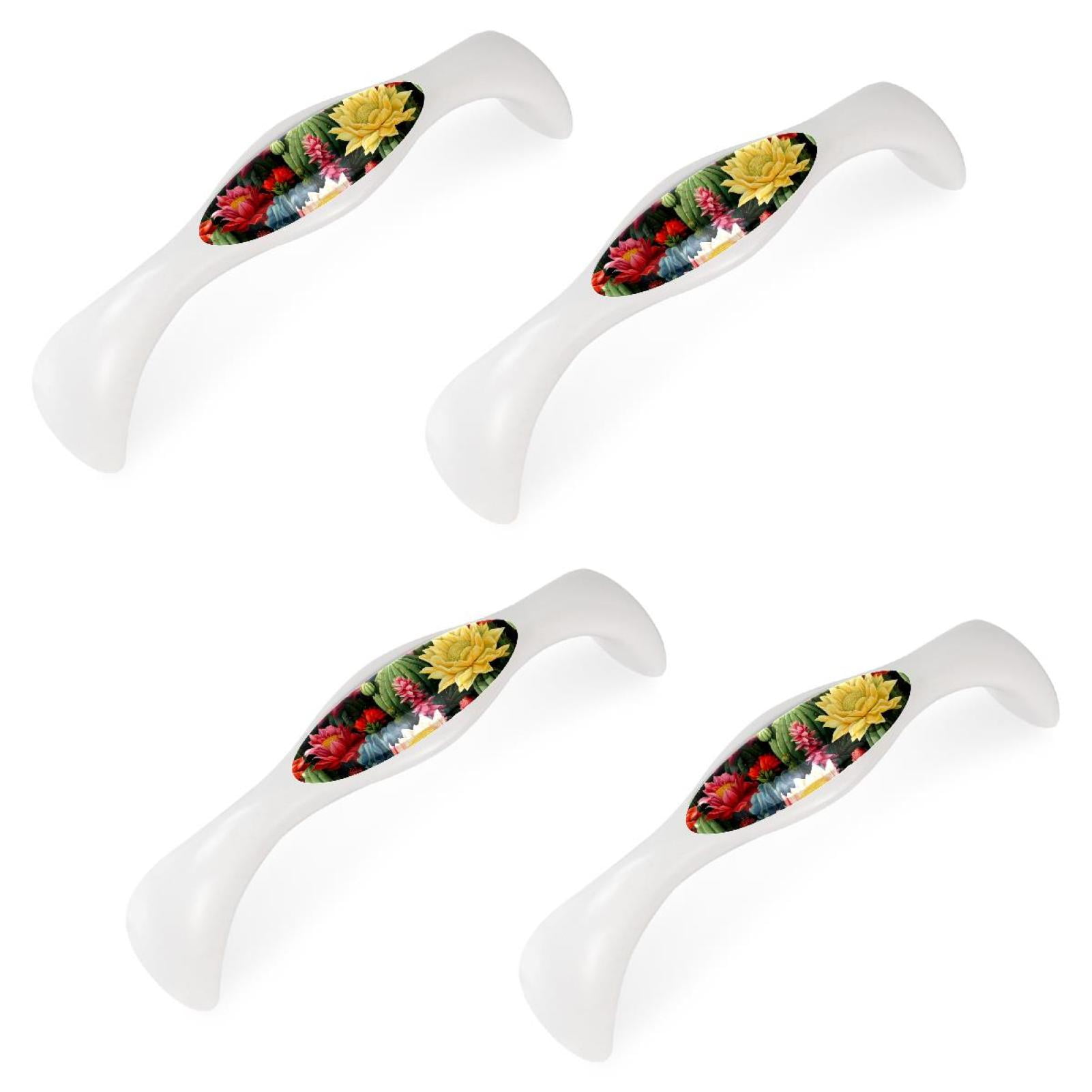 Cactus Cabinet Pulls Knobs 4 Pack Cabinet Handles Kitchen Hardware ...