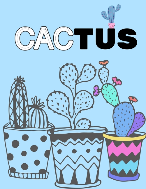 Cactus: Cactus activity book for kids ages 4-8 -(A-Z ) Handwriting ...
