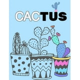 Cactus: Cactus activity book for kids ages 4-8 -(A-Z ) Handwriting ...