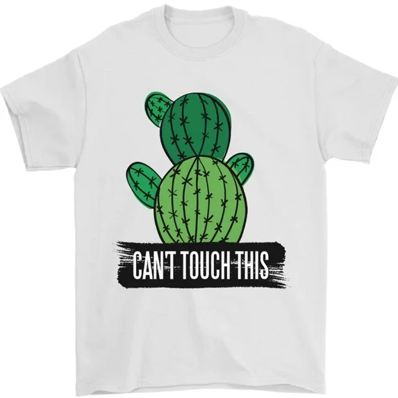 Cactus Cant Touch This Funny Gardening T-Shirt - Walmart.com