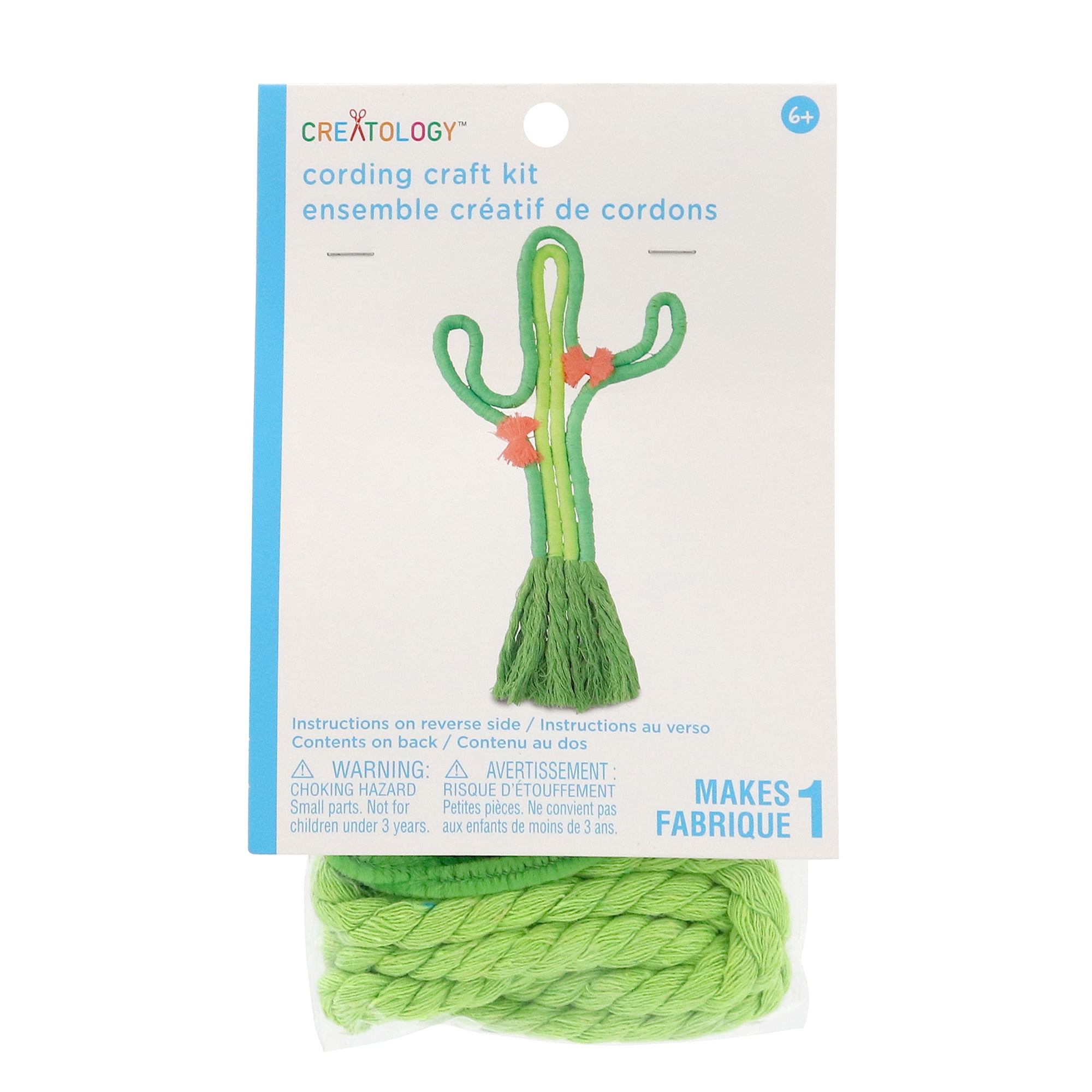 Cactus Cording Craft Kit by Creatology™ - makes 1 project - Walmart.com