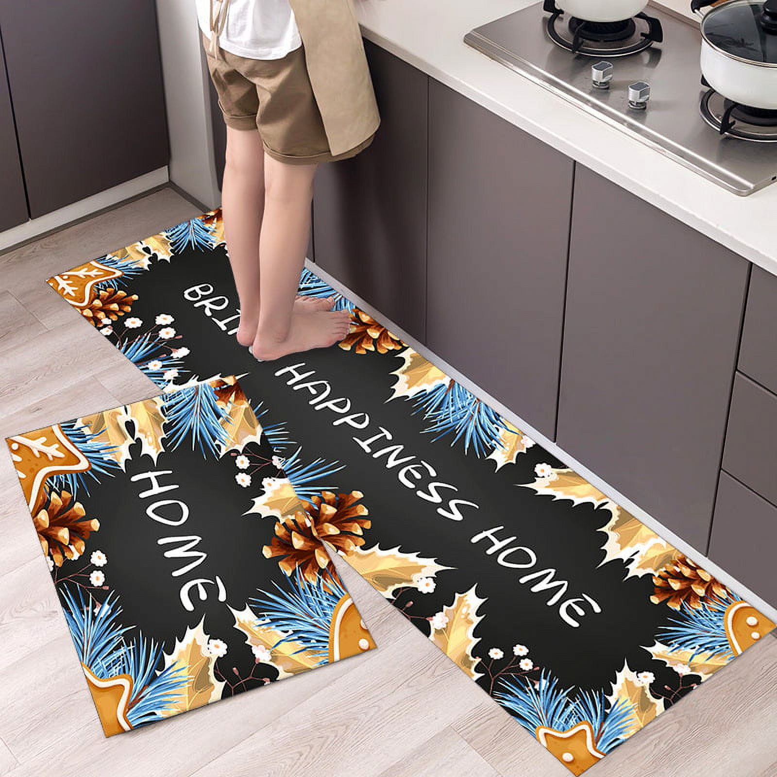 Cactus Creative Floor Mats Decor Floor Mats Strip Kitchen Washable ...