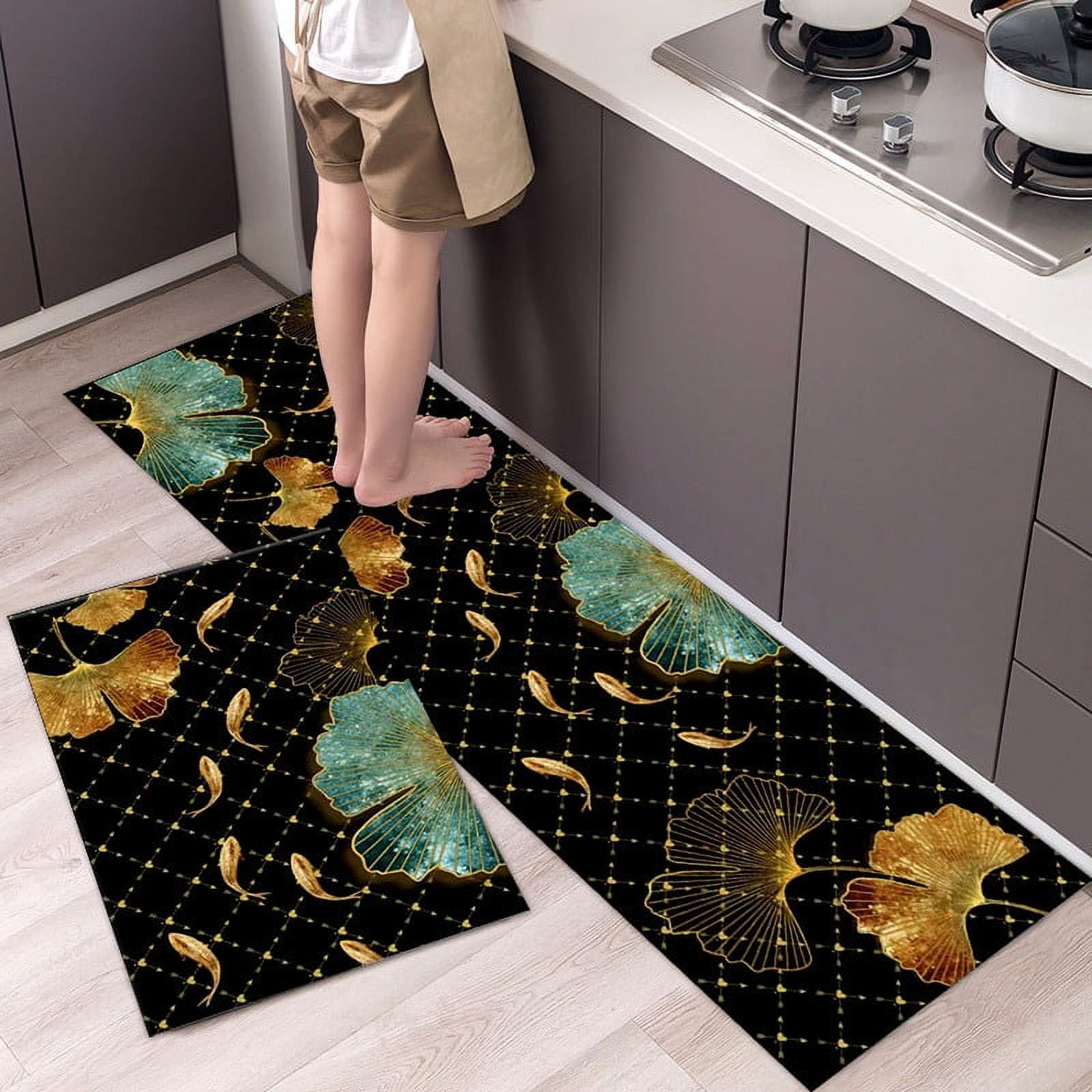 Cactus Creative Floor Mats Decor Floor Mats Strip Kitchen Washable ...
