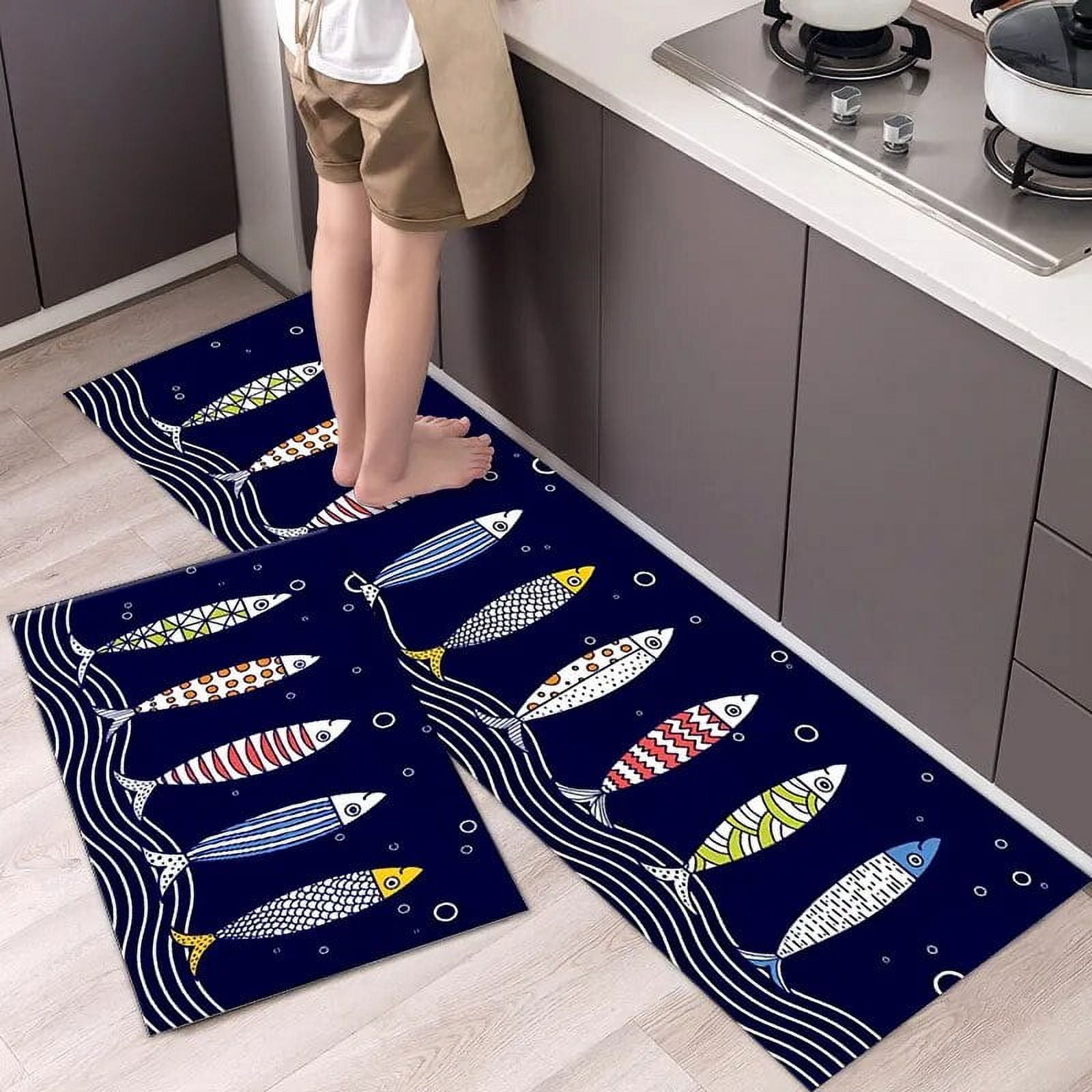 Cactus Creative Floor Mats Decor Floor Mats Strip Kitchen Washable ...