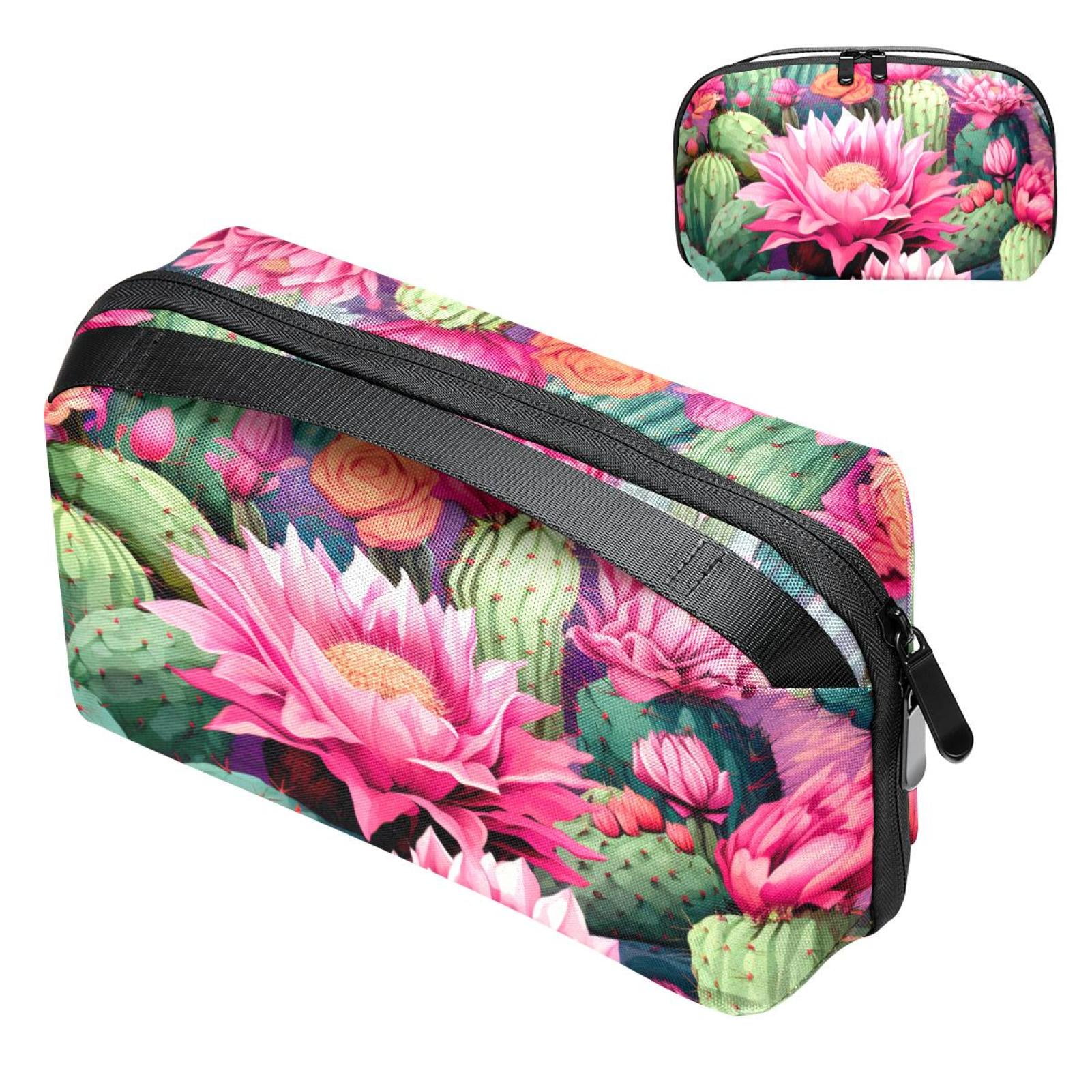 Cactus Digital Bag Organizer Travel Case with Oxford Fabric Waterproof ...