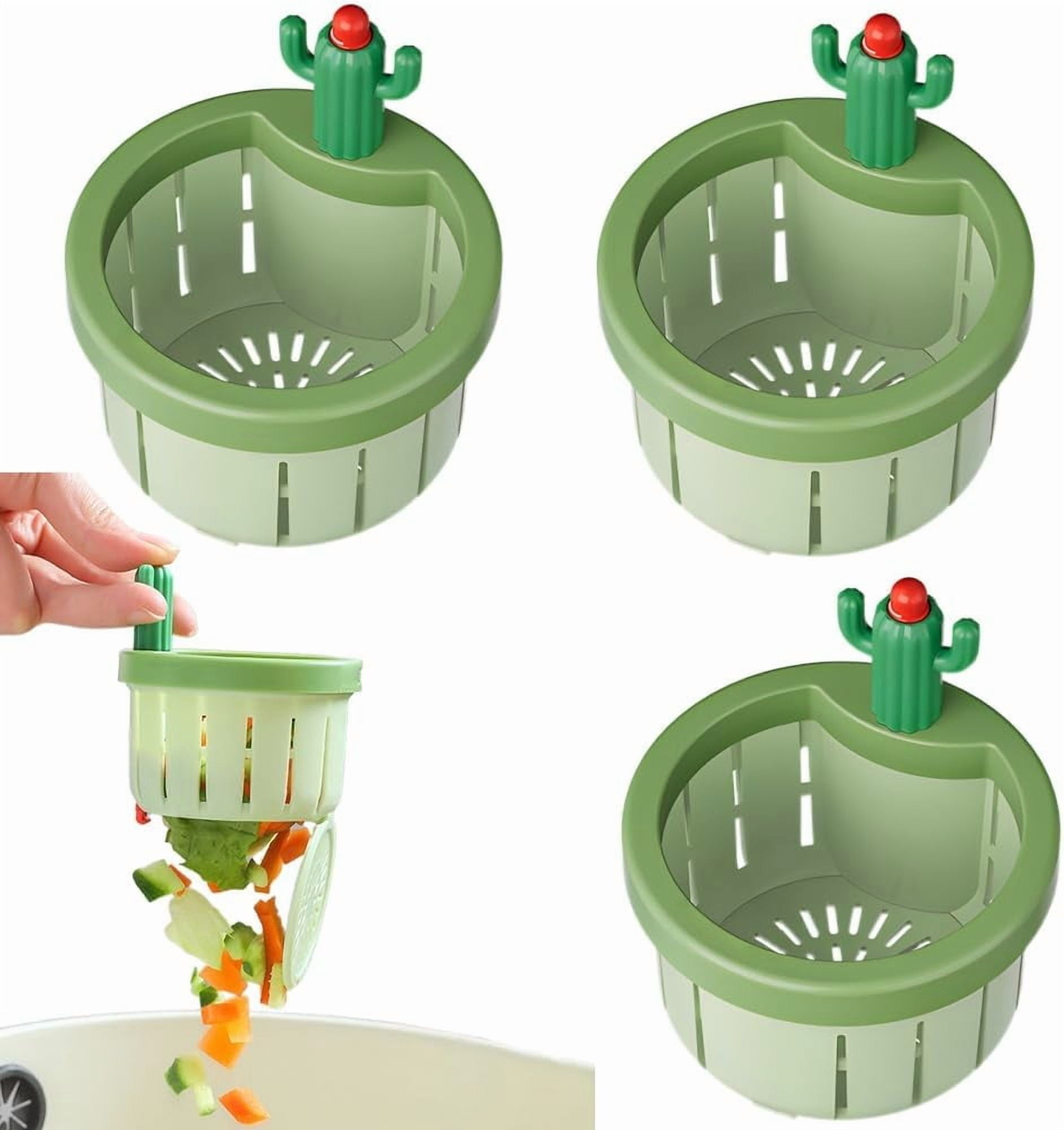 Cactus Drain Catcher, 2025 Upgraded Kitchen Sink Drain Strainer, Pop up ...