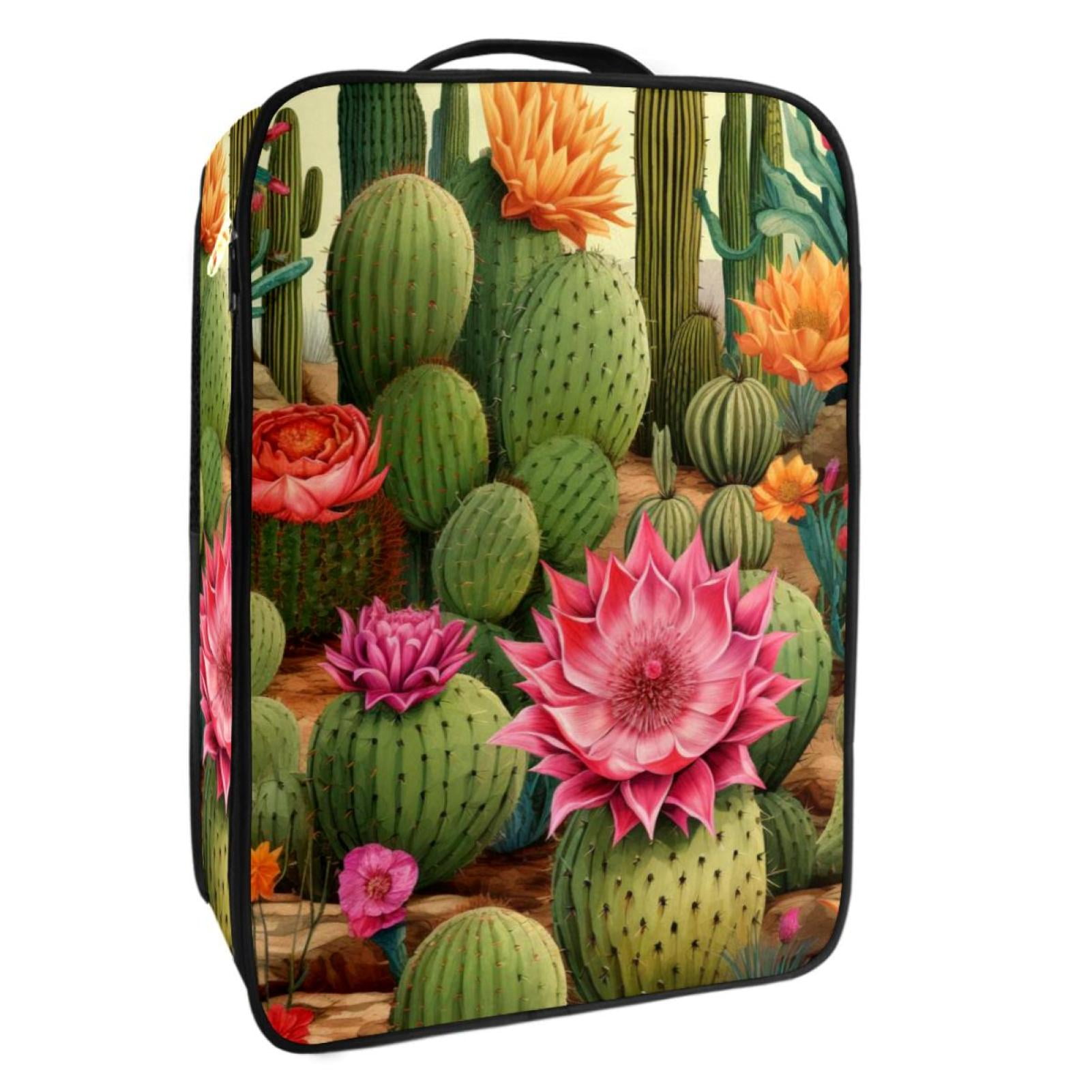 Cactus Durable Polyester Shoe Containers, 23x31cm/9x12in Size, Closet ...