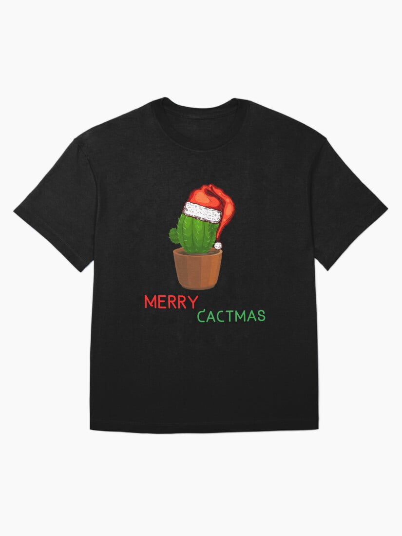 Cactus Father Christmas Hat Merry Cactmas Funny Western Holiday Unisex ...