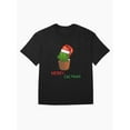 Cactus Father Christmas Hat Merry Cactmas Funny Western Holiday Unisex ...