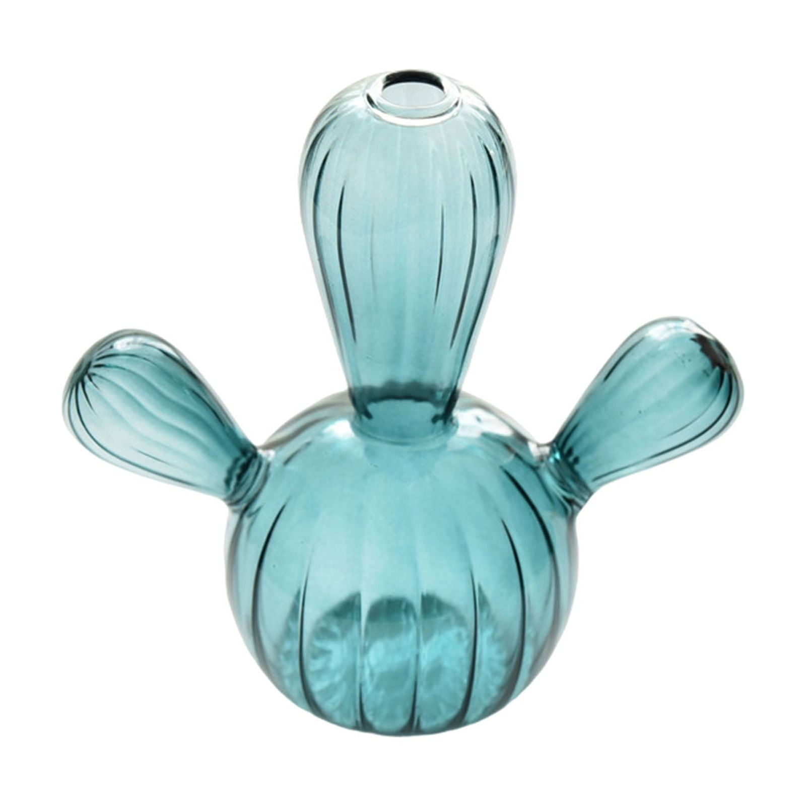 Cactus Glass Vase Flower Vase Plant Flowerpots Decorations Home ...