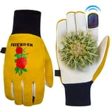 FEISHDEK Cactus Gloves Soft Deerskin Women Gardening Glove Thorn Proof ...