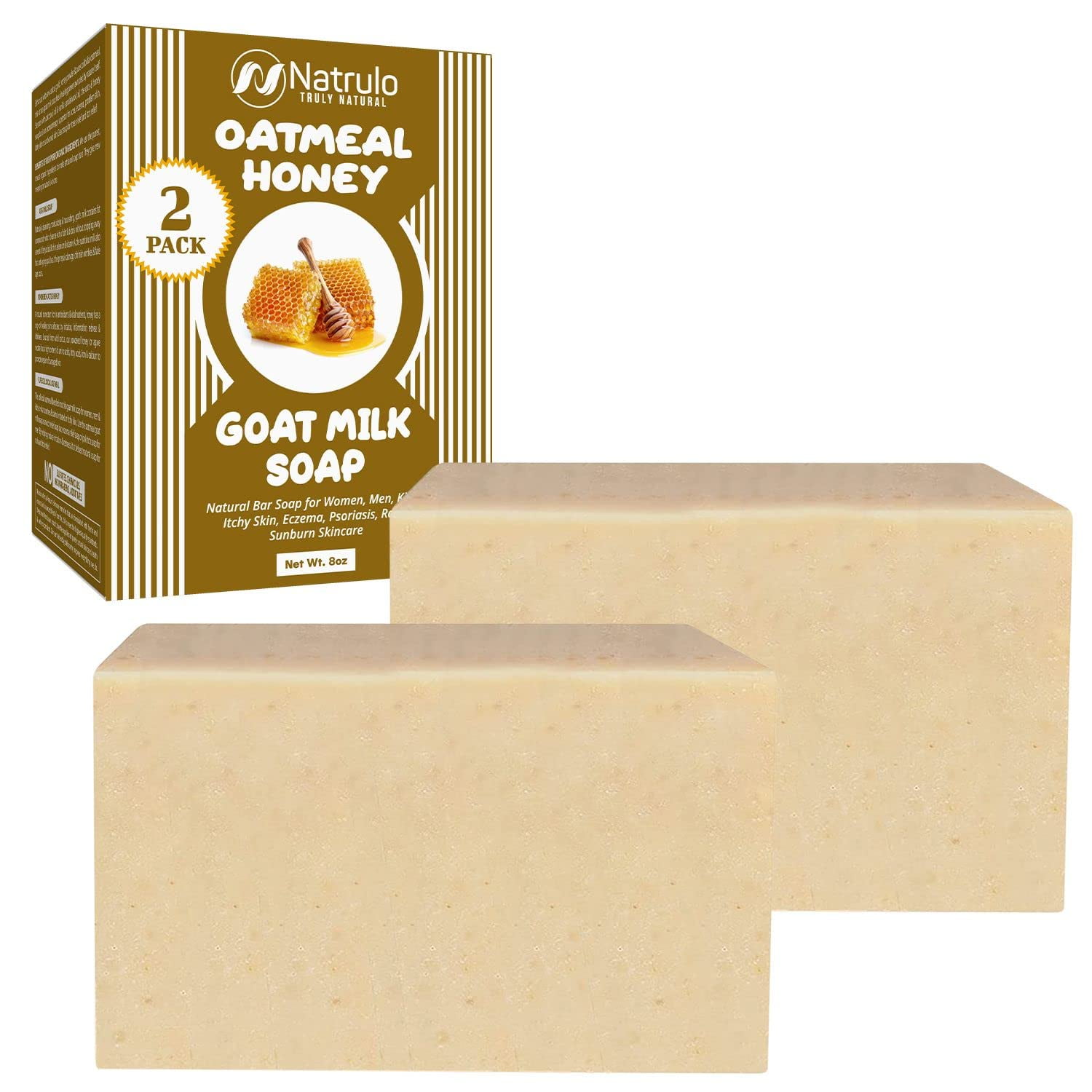 Cactus Honey & Oats TSF6 Goat's Milk Soap 4 Soap Men, Kids, Itchy Skin ...