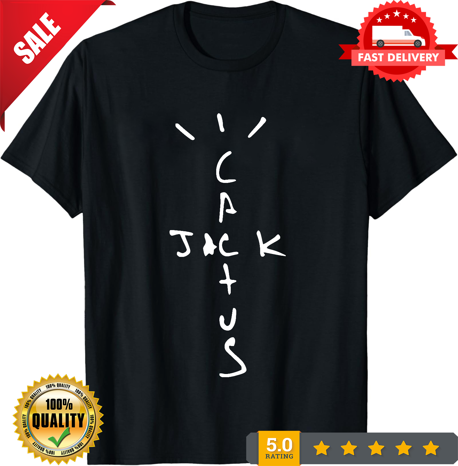 Cactus Jack Astro World T Shirt Rap Festival Music Travis $cott Fan ...