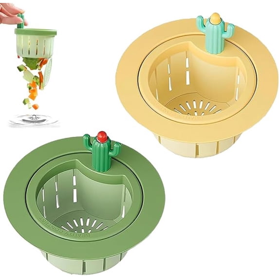 Cactus Kitchen Automatic Dumping Sink Filter, Cactus Kitchen Sink Drain ...