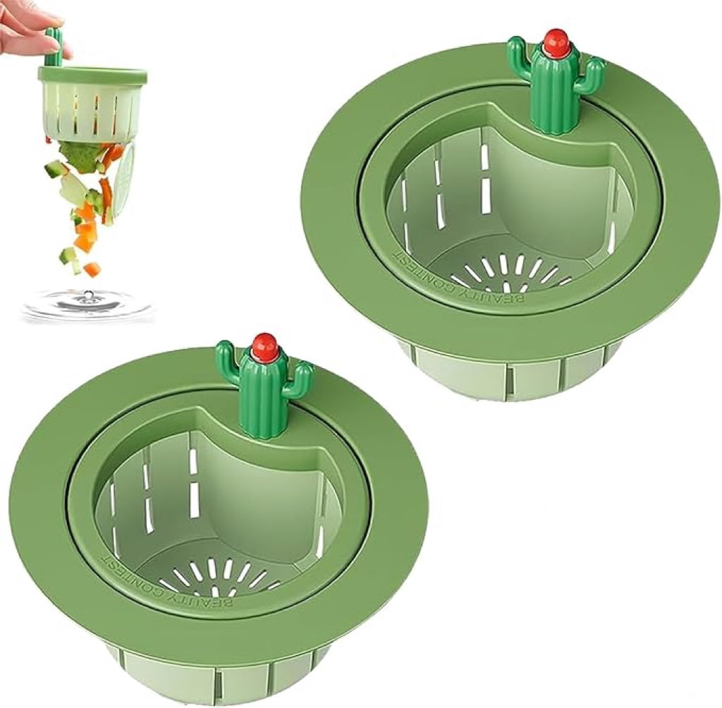 Cactus Kitchen Automatic Dumping Sink Filter, Cactus Kitchen Sink Drain ...