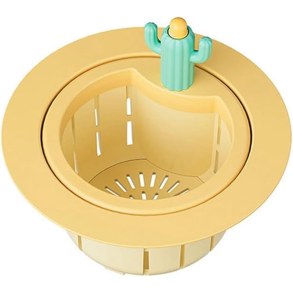 Cactus Kitchen Automatic Dumping Sink Filter,One-Touch Self-Cleaning ...