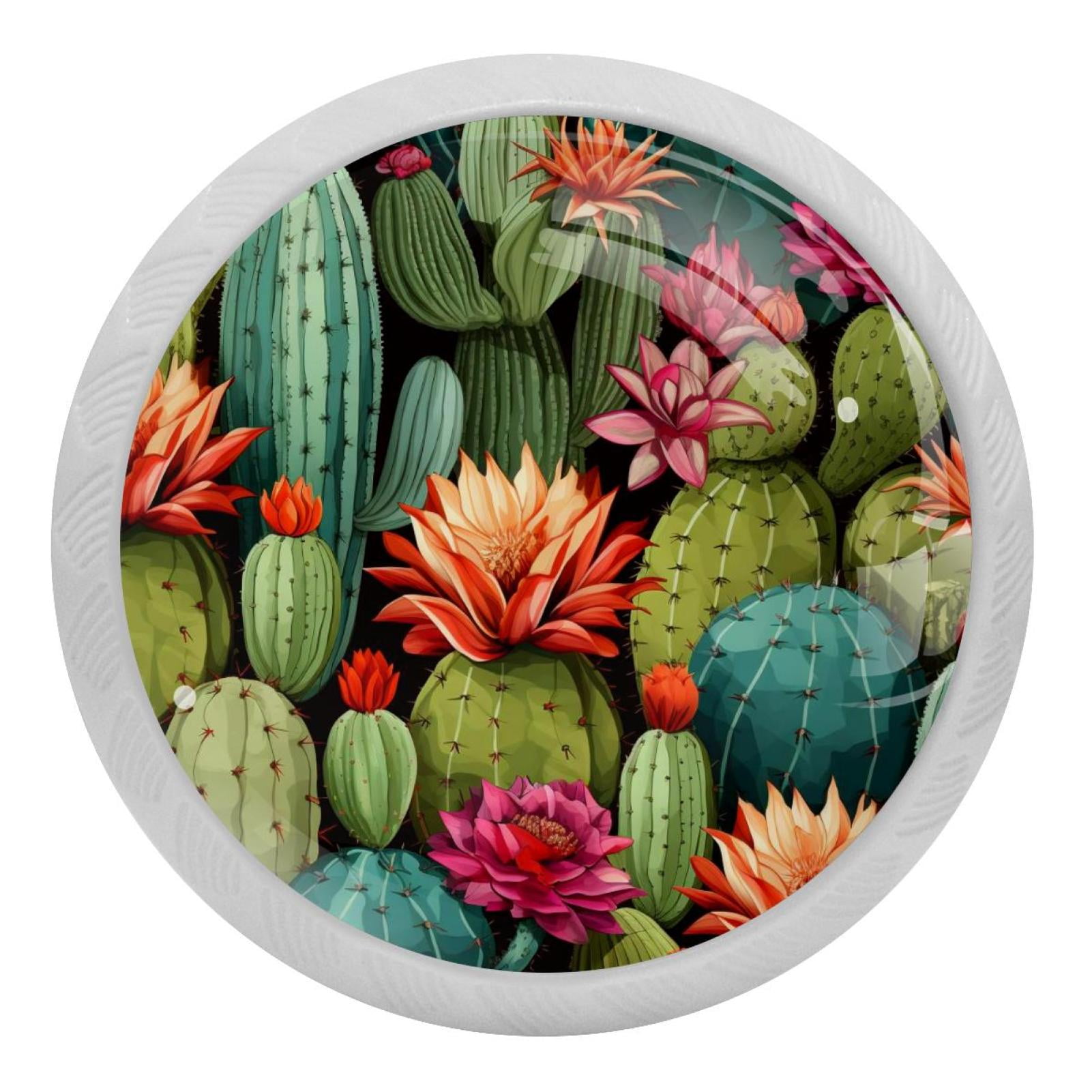 Cactus Kitchen Hardware: Fluorescent Drawer Pulls - Round 4-Pack, Glow ...