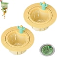 Cactus Kitchen Sink Drain Strainer, Press-to-Dump Food Waste Basket ...