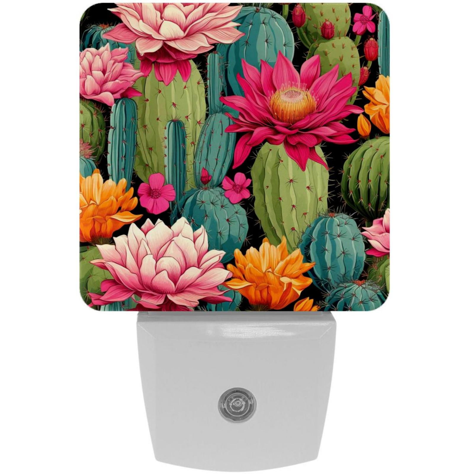 Cactus LED Square Night Light - Energy Efficient and Stylish ...