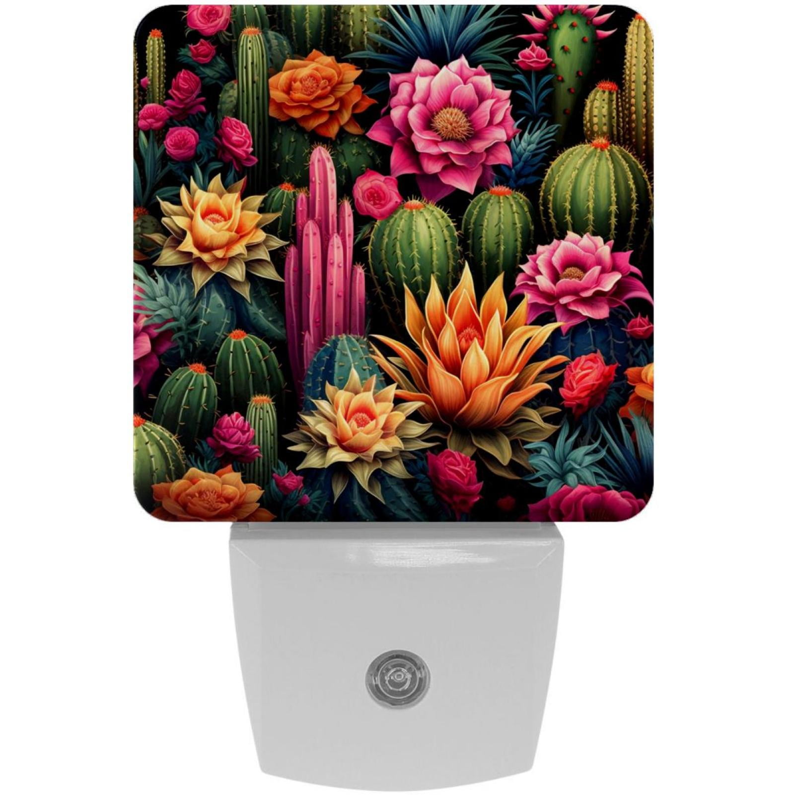 Cactus LED Square Night Light - Energy Efficient and Stylish ...