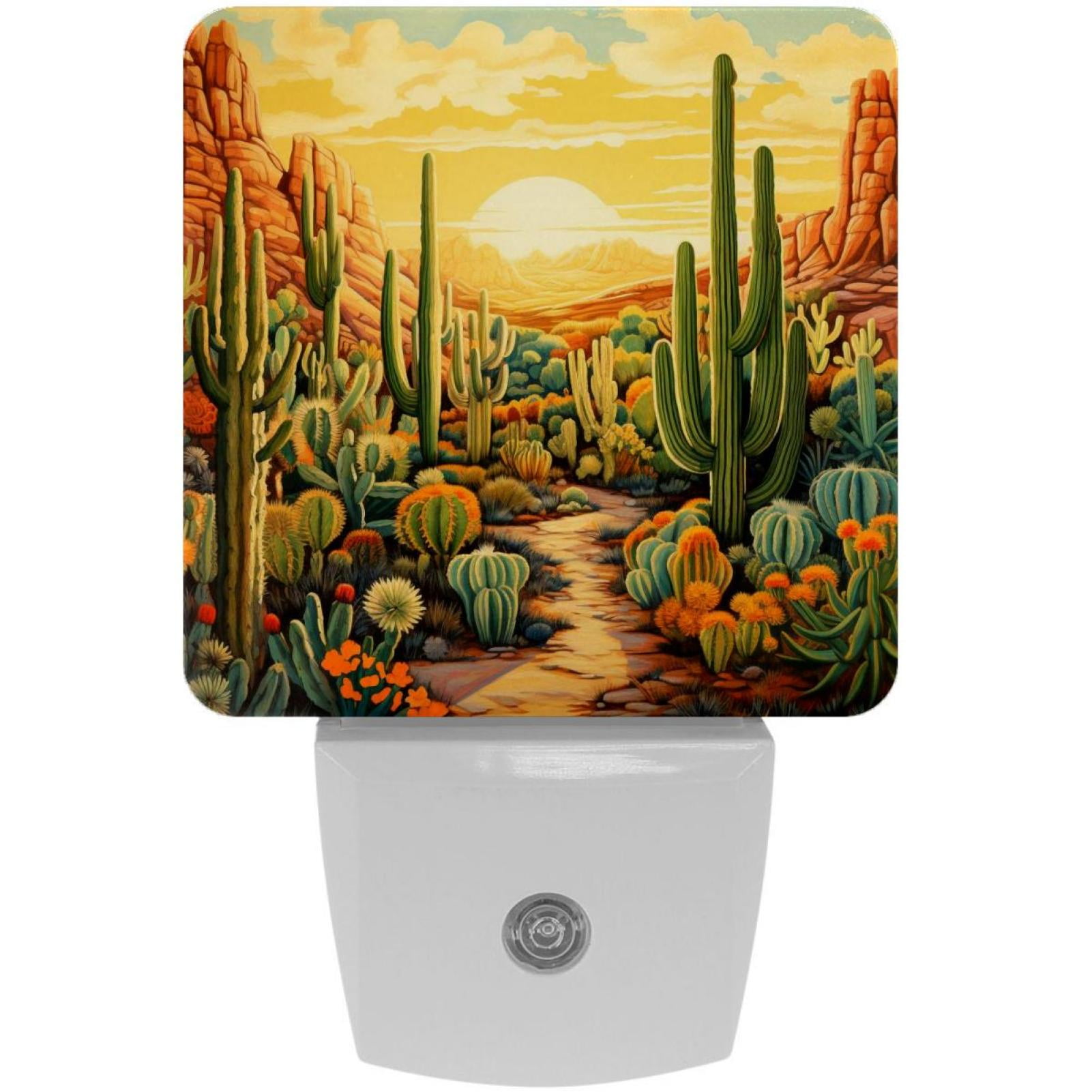 Cactus LED Square Night Lights: Compact and Energy-Efficient ...