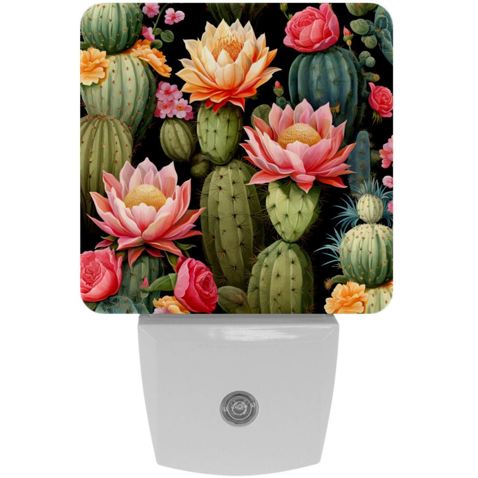 Cactus LED Square Night Lights - Elegant and Energy Efficient Lighting ...