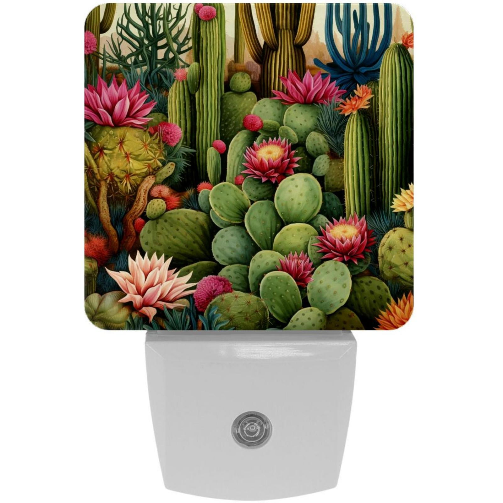 Cactus LED Square Night Lights - Elegant and Energy Efficient Lighting ...