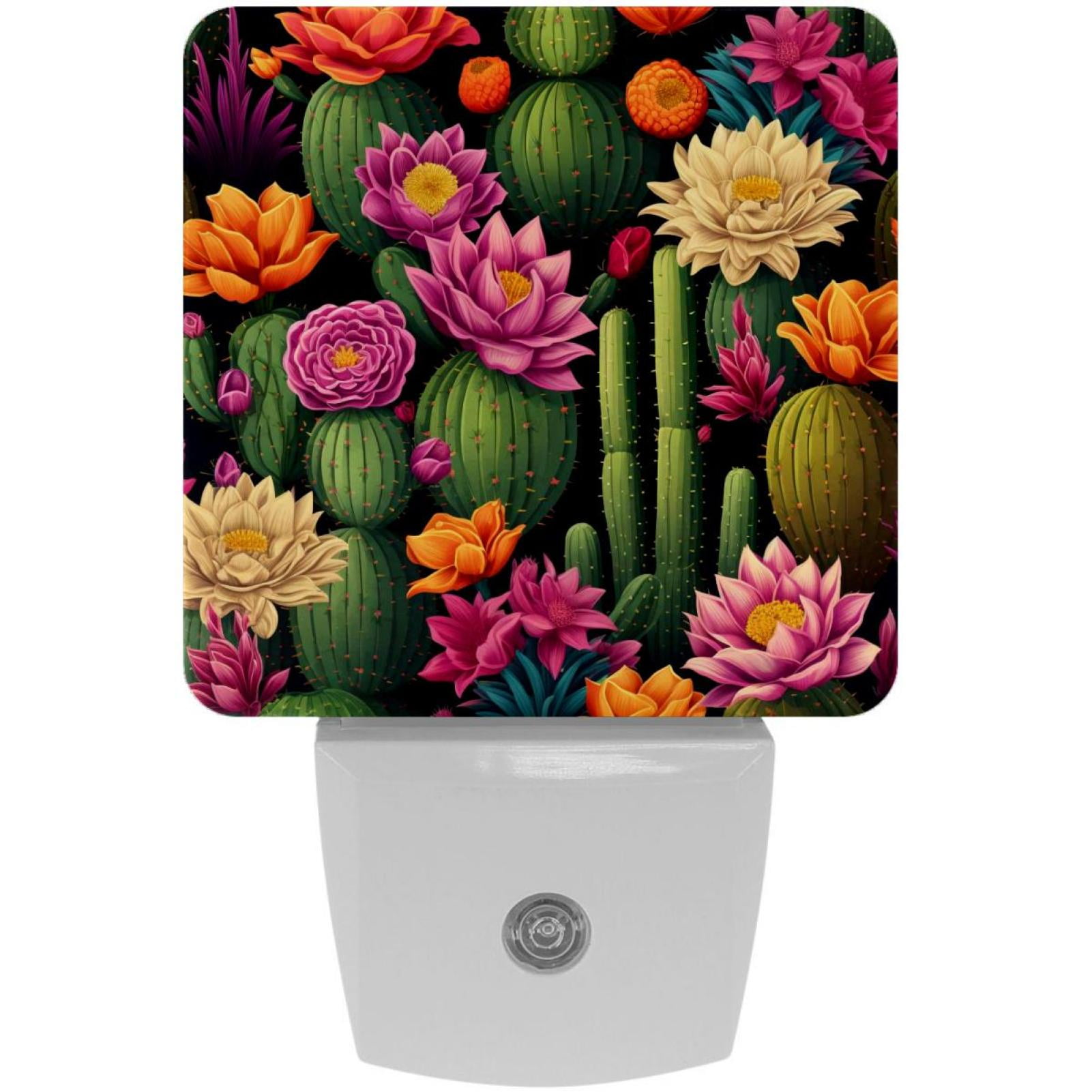 Cactus LED Square Night Lights - Energy Efficient and Sleek Design ...