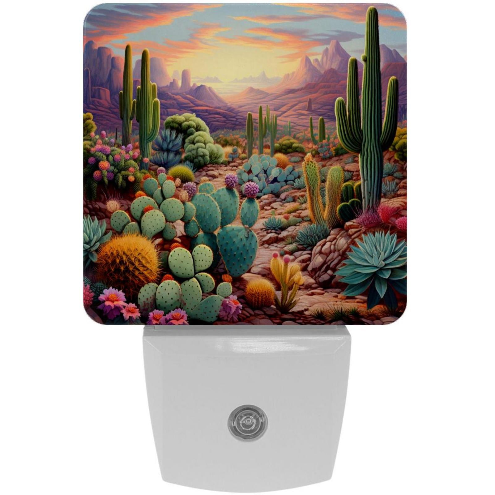 Cactus LED Square Night Lights: Energy-Efficient and Stylish ...