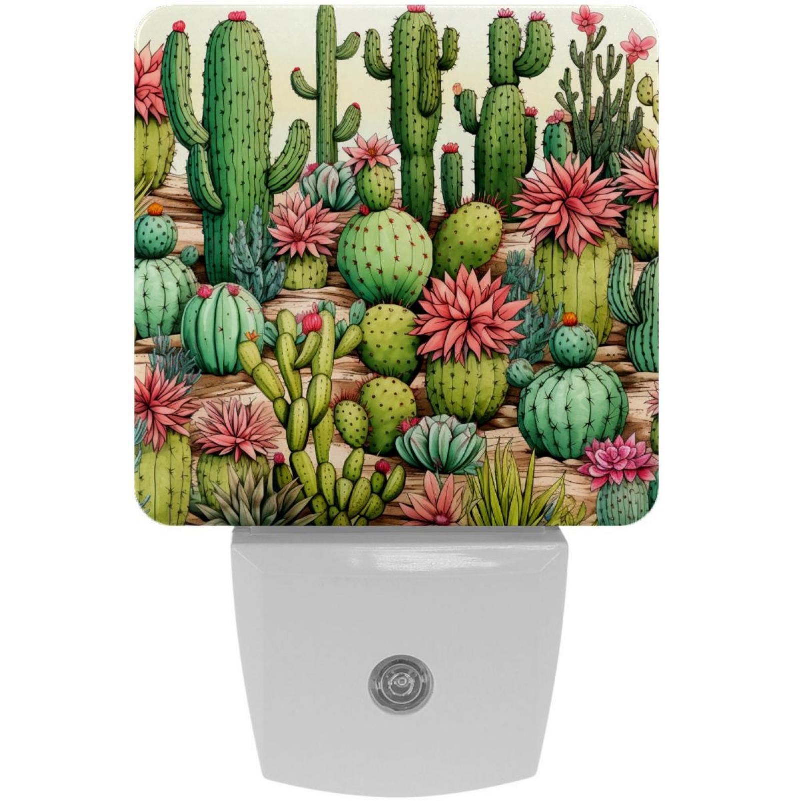 Cactus LED Square Night Lights: Energy-Efficient and Stylish ...