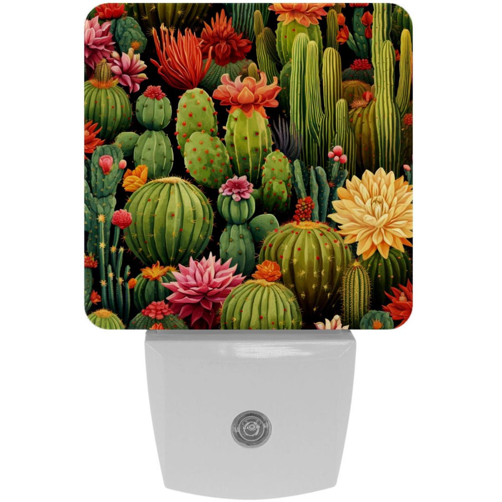 Cactus LED Square Night Lights - Illuminating Your Space with Style ...