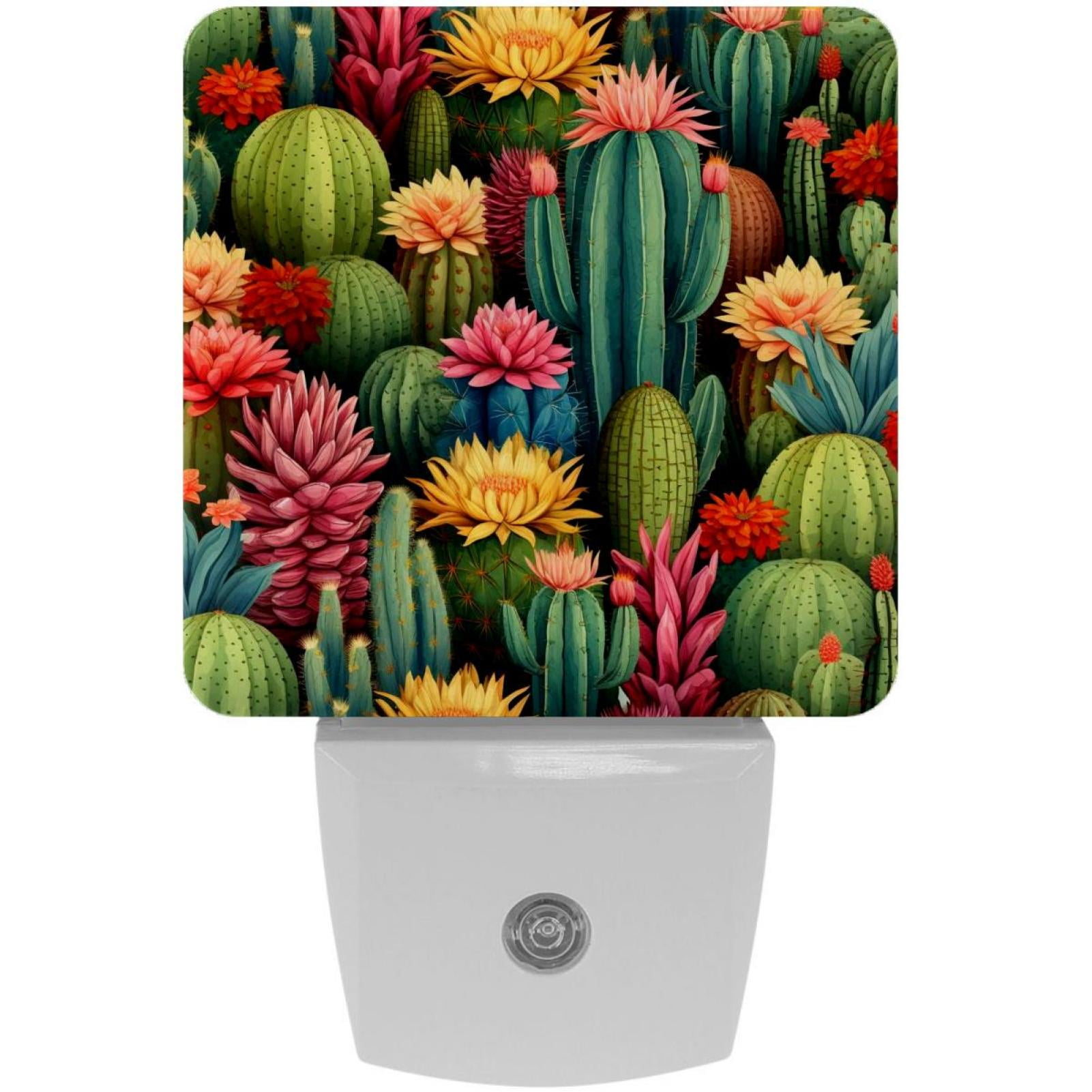 Cactus LED Square Night Lights - Illuminating Your Space with Style ...