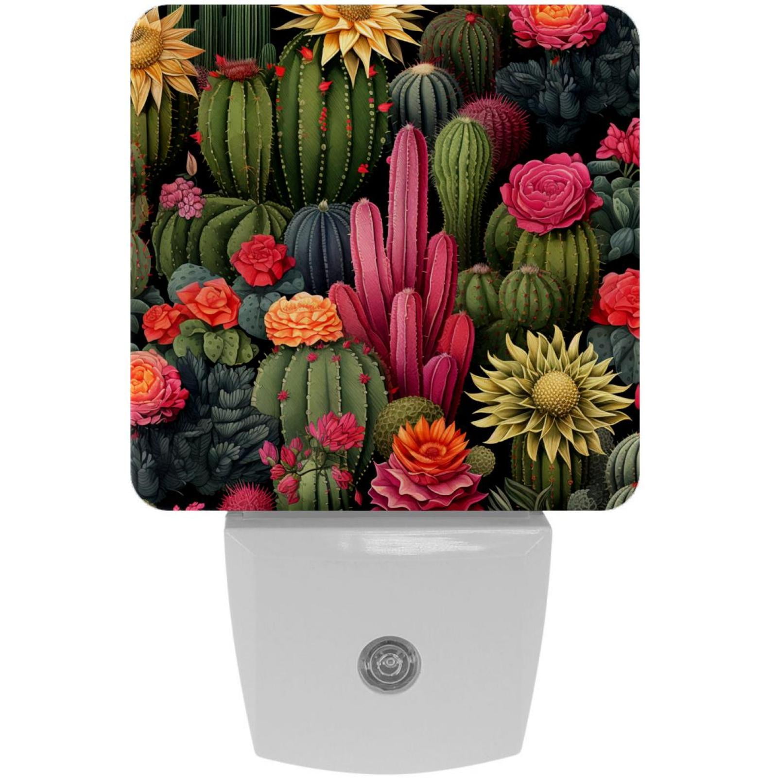 Cactus LED Square Night Lights - Illuminating Your Space with Style ...