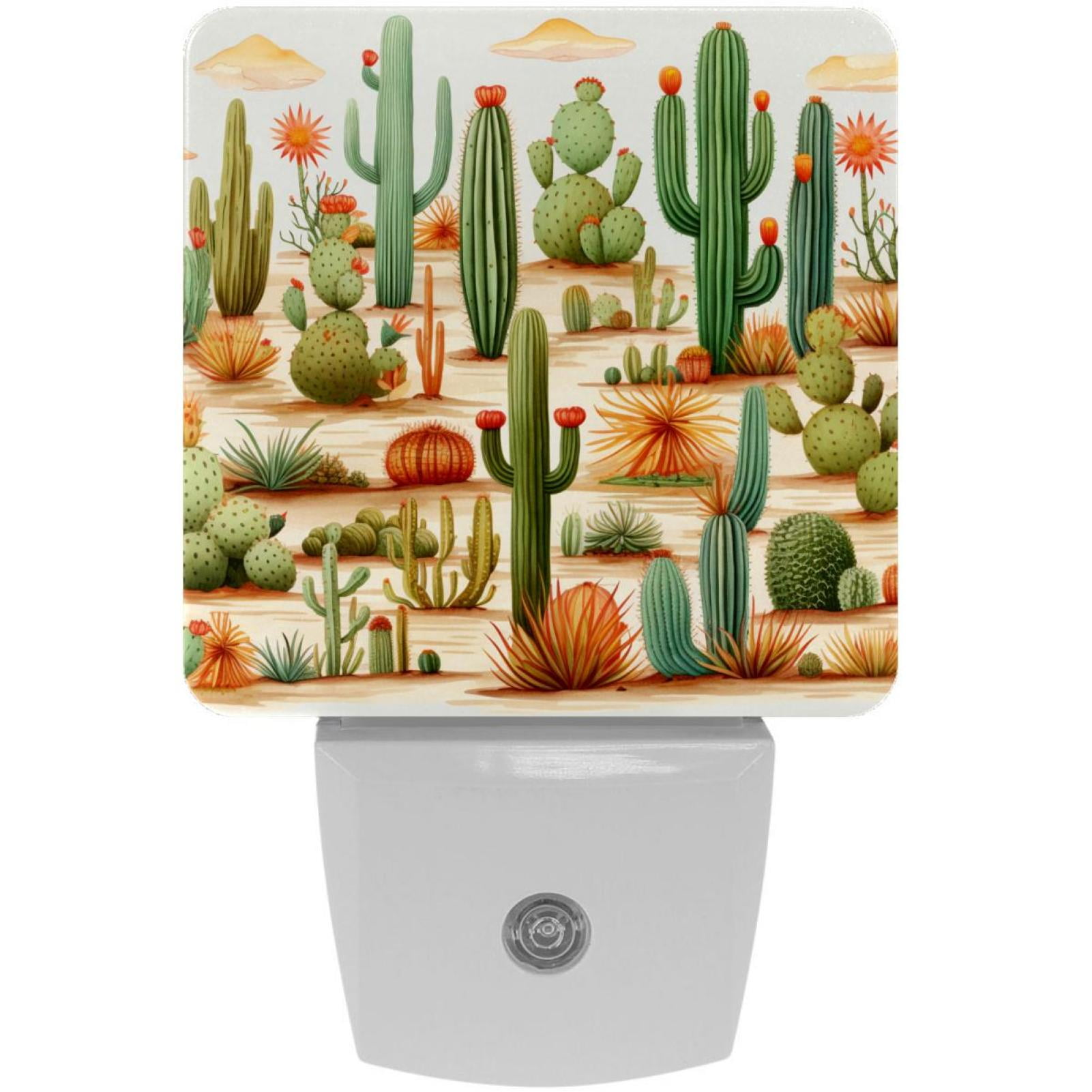 Cactus LED Square Night Lights: Innovative Illumination for a Relaxing ...