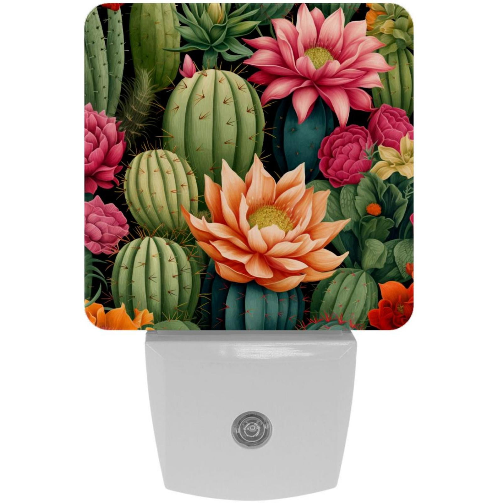 Cactus LED Square Night Lights - Stylish and Convenient Illumination ...