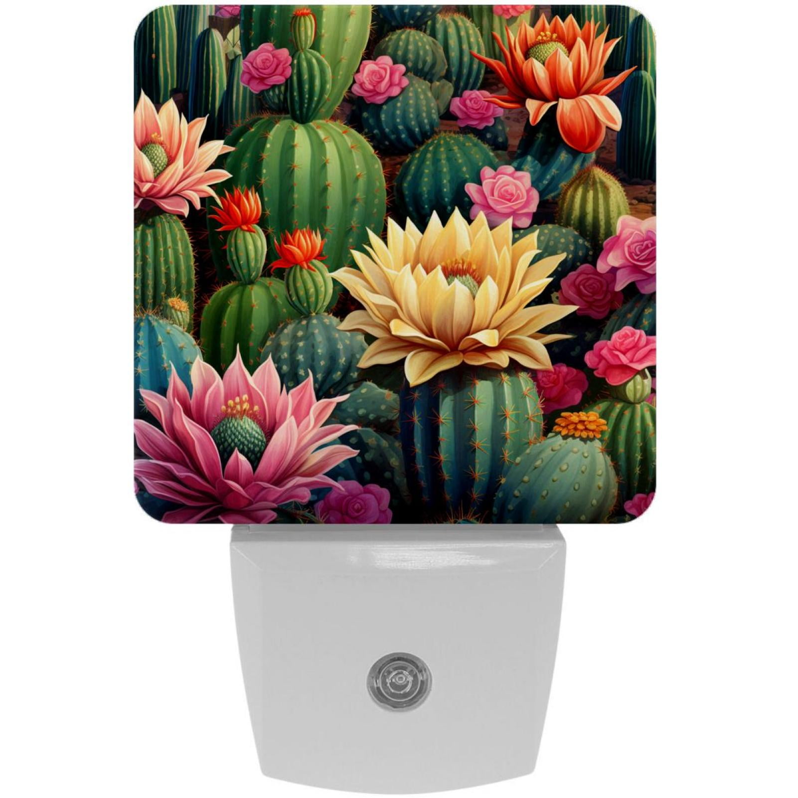 Cactus LED Square Night Lights - Stylish and Convenient Illumination ...