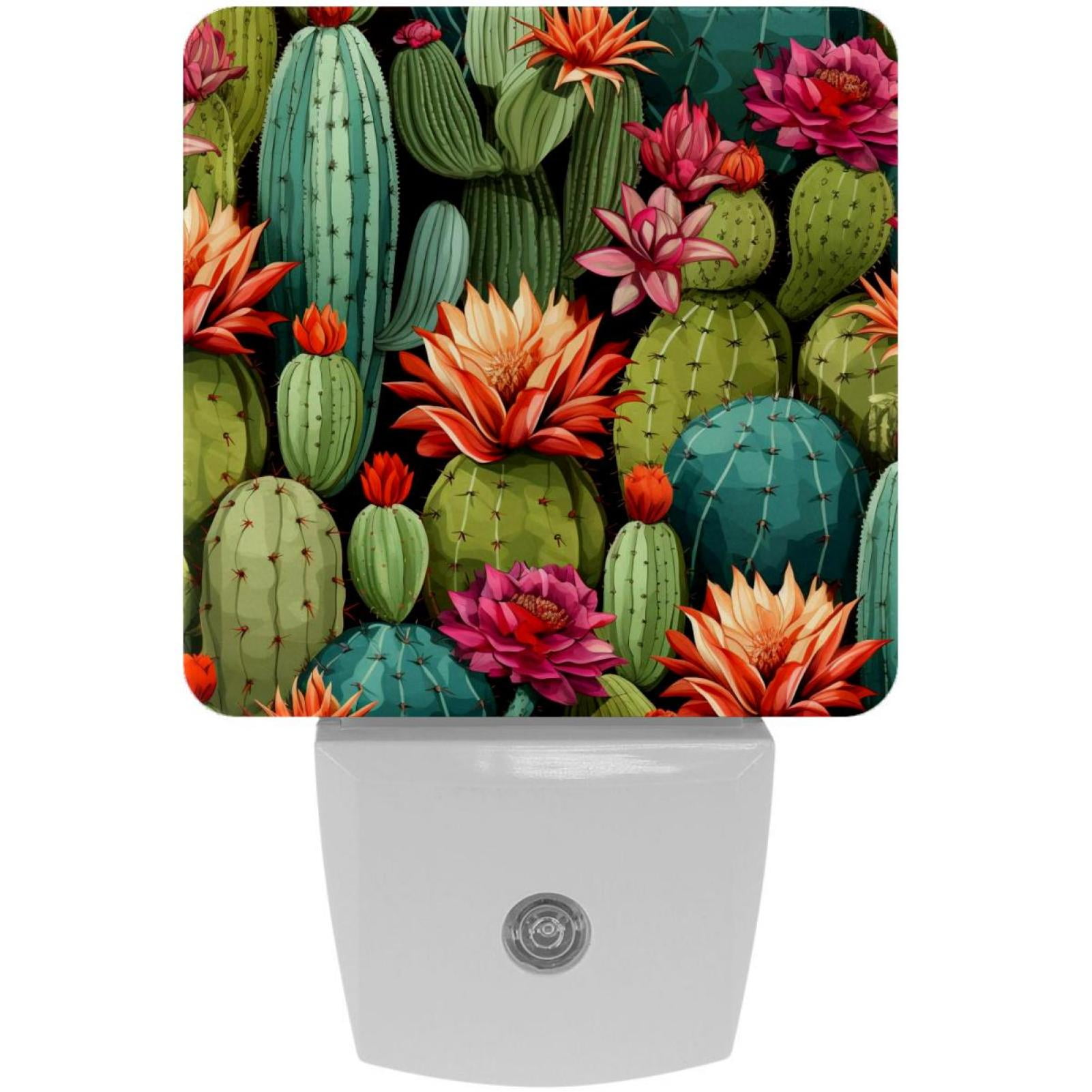 Cactus LED Square Night Lights - Stylish and Convenient Illumination ...