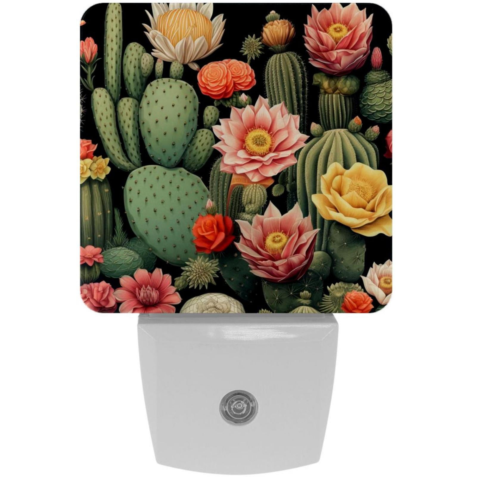 Cactus LED Square Night Lights - Stylish and Energy-Efficient Room ...